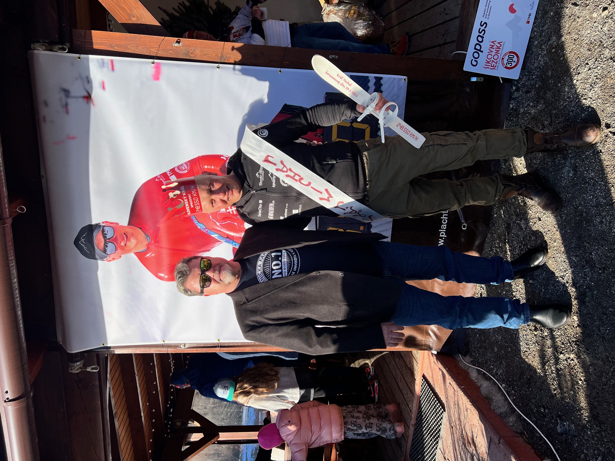 Privítanie šampióna a kráľa slovenskej lyžiarskej rýchlosti